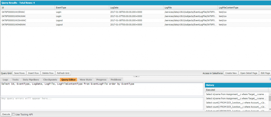 Salesforce Event Log Files Phaneendra Arigachetta