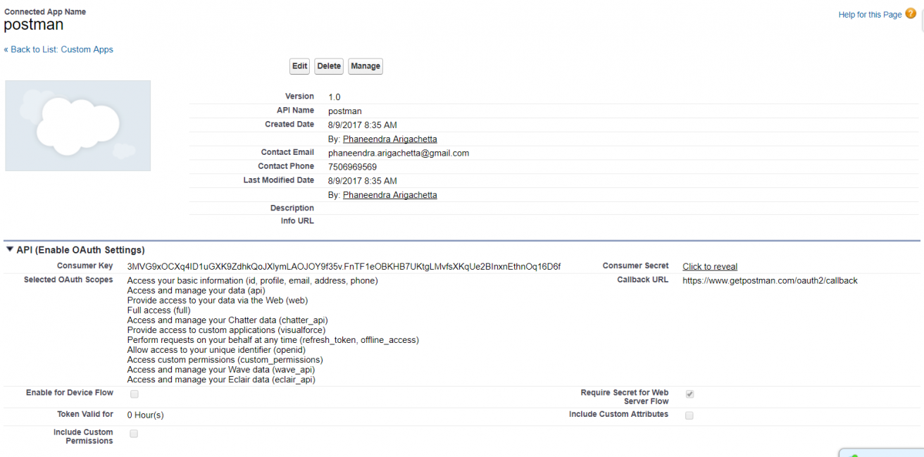Inserting Records in Account or (any other sObject) Through Postman in salesforce - Phaneendra ...