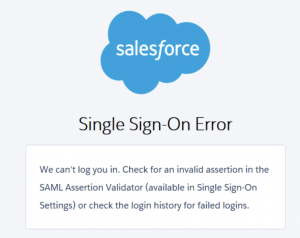Salesforce Marketing Cloud SSO implementation and the troubleshooting ...